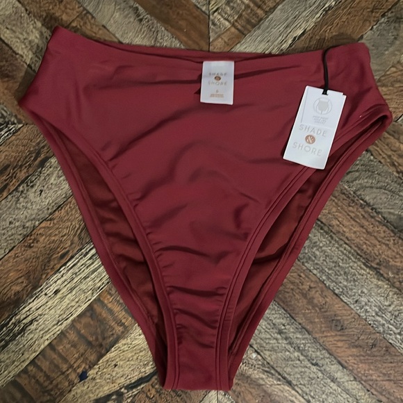 Shade & Shore | Swim | Shadeshore High Waist Holes Cheeky Swim Bottoms ...